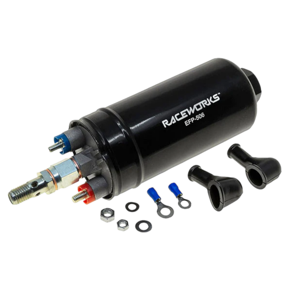 Raceworks 300LPH External Pump - E85 Safe – TJD Automotive